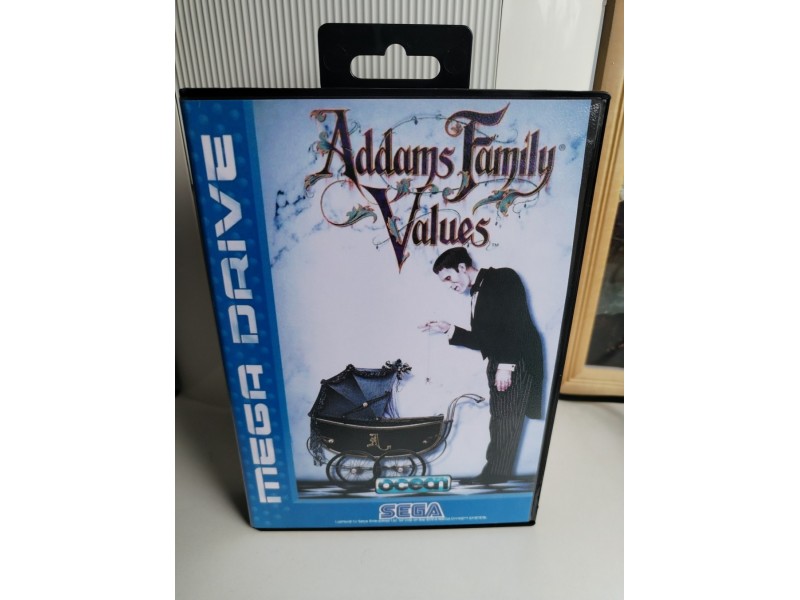 Sega Mega Drive Addams Family Values