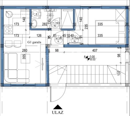 Stan,Veternik,Veternik,kv: 26.00, € 55000