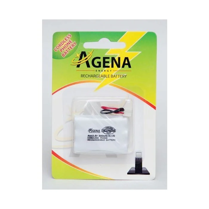 Agena P221 3.6V 300mAh Ni-Cd punjiva baterija
Agena P221 3.6V 300mAh Ni-Cd punjiva baterija