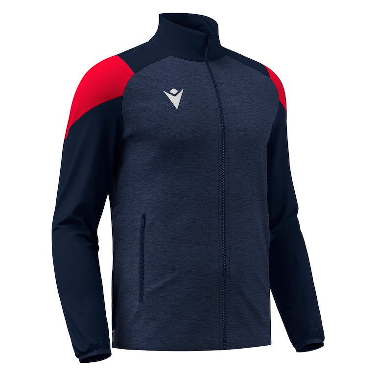 VANIR FULL ZIP TOP, NAV/RED,L