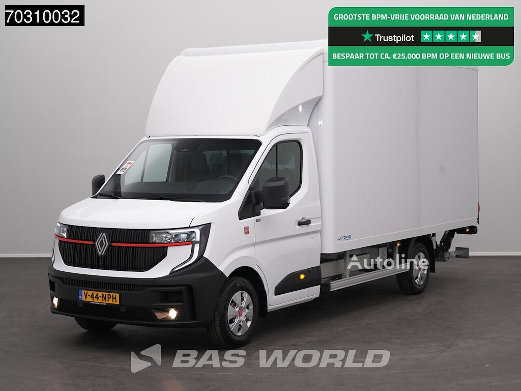 Novi Renault Master E-Tech Elektrisch 87kWh 460km WLTP Laadklep Zijdeur Bakwa kamion furgon < 3.5t