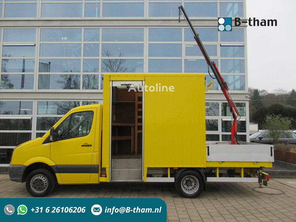 Volkswagen Crafter 46 2.0 TDI 100KW Werkplaats Werkstatt + Kraan Kran Crane kamion furgon < 3.5t