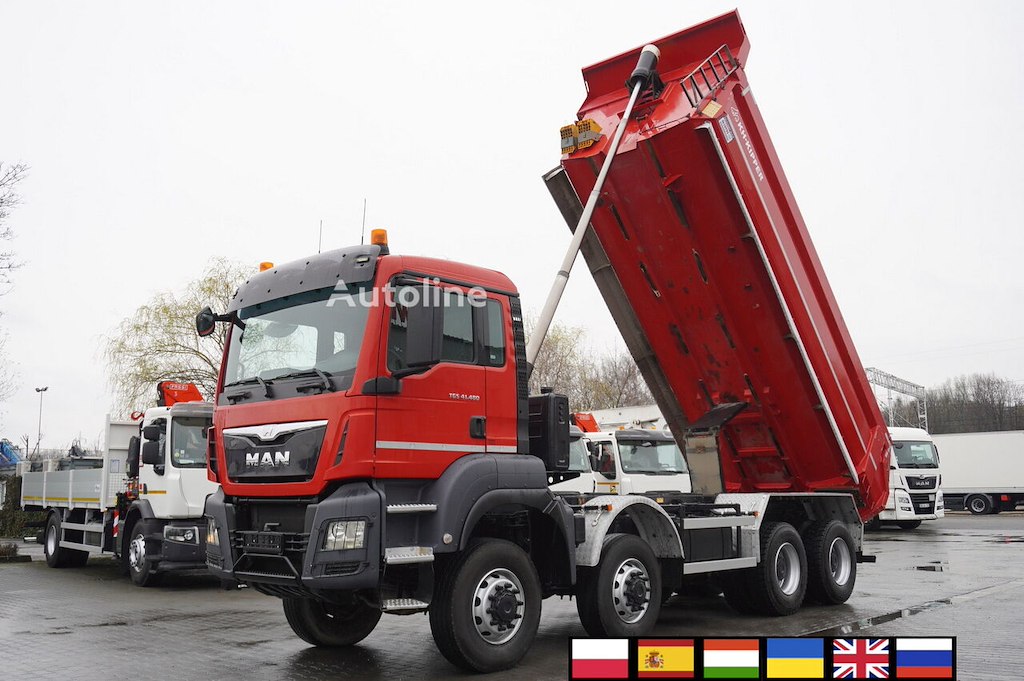 MAN TGS 41.480 8x8 E6 / KH-Kipper tipper kiper