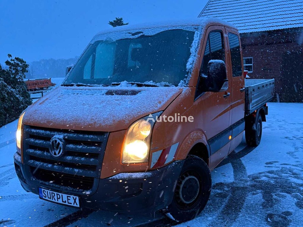 Prodaje se Volkswagen Crafter kamion s ravnom platformom < 3.5t na aukciji