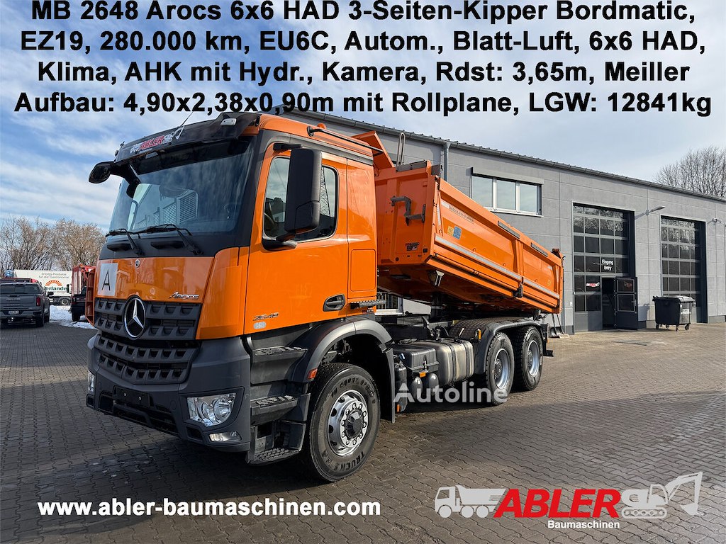 Mercedes-Benz Actros 2648 kiper
