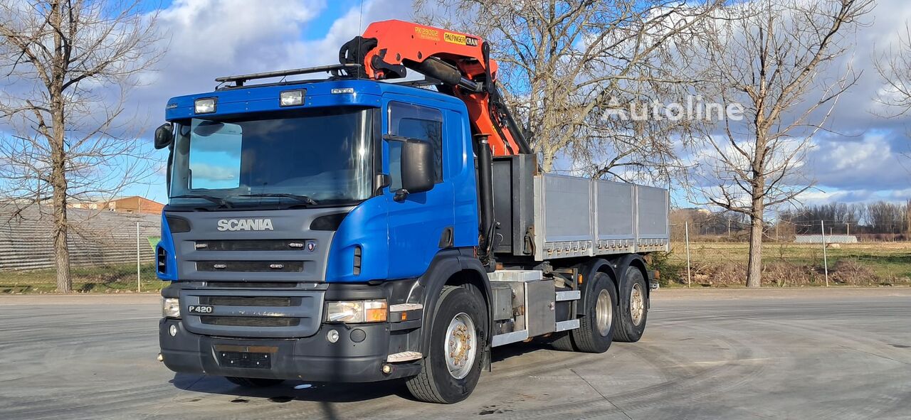 Scania 420 PALFINGER PK 29002 BASCULANTE kiper