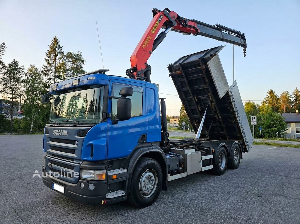Scania 420 PALFINGER PK 29002 BASCULANTE kiper