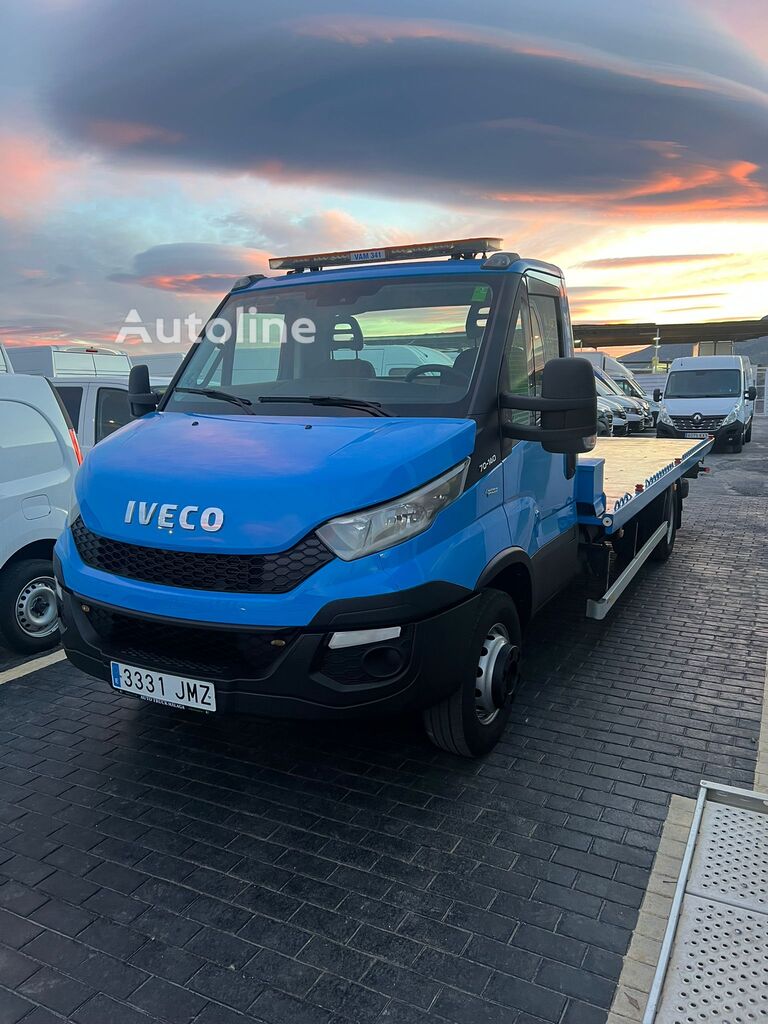 IVECO Daily 70-140 GAS GNC GRUA PORTACOCHE šlep auto < 3.5t