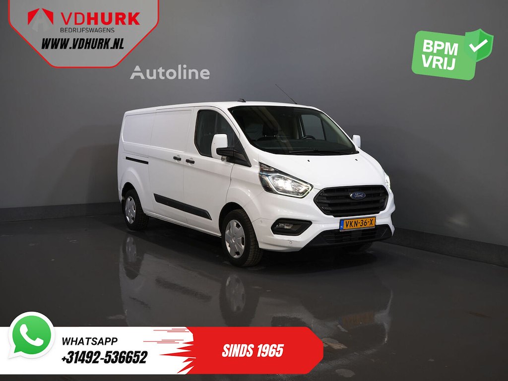 Ford Transit Custom 2.0 TDCI 130 pk L2 Carplay/ 2.8t Trekverm./ Stoel minibus furgon