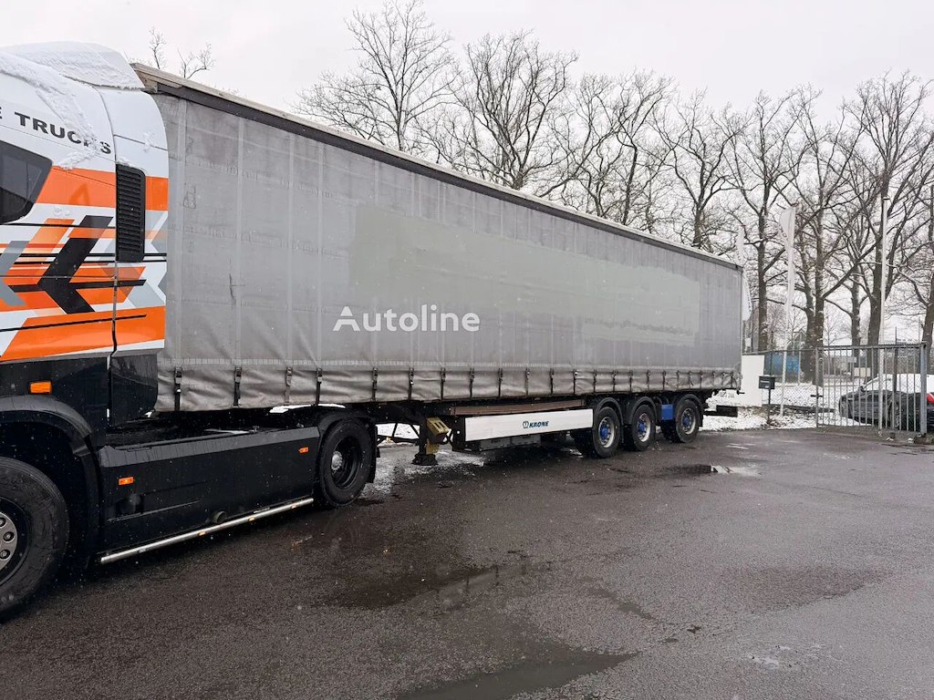 Krone SD 41.000 Kg Kooiaap meeneemheftruck aansluiting poluprikolica sa kliznom ceradom