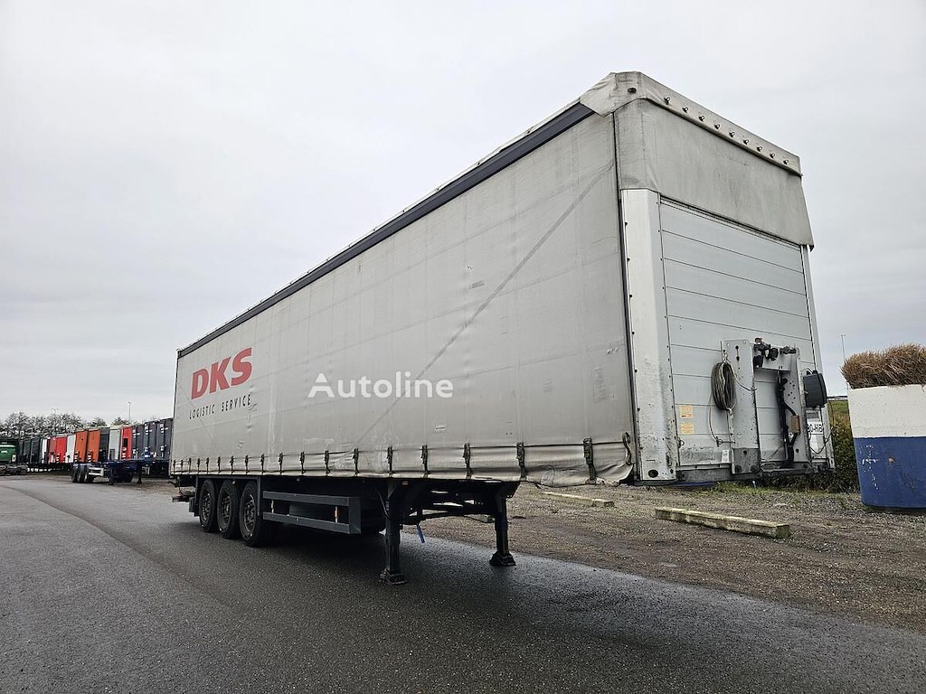 Schmitz Cargobull SCS24/L-1362 E B | NL TRAILER|SAF DISC| LOADING LIFT 2 TONS | AP poluprikolica sa kliznom ceradom