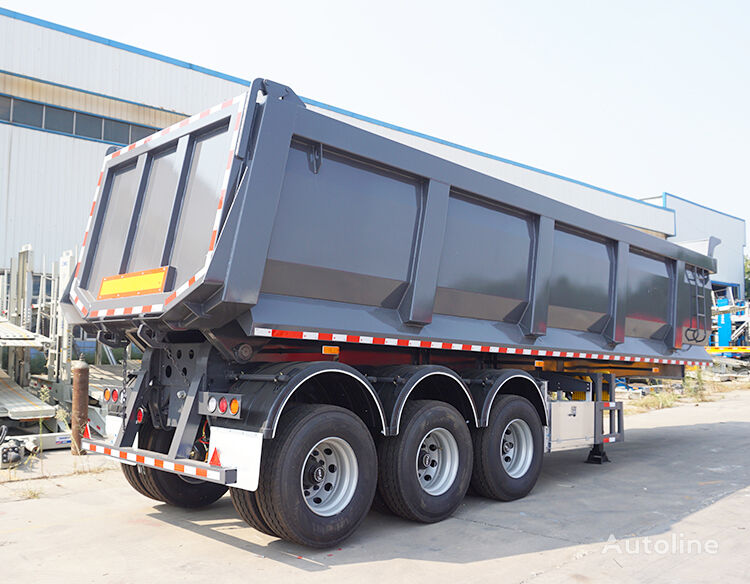 Nova Titan Dump Semi Trailer 3 Axle 30 CBM 50 Ton poluprikolica kipera