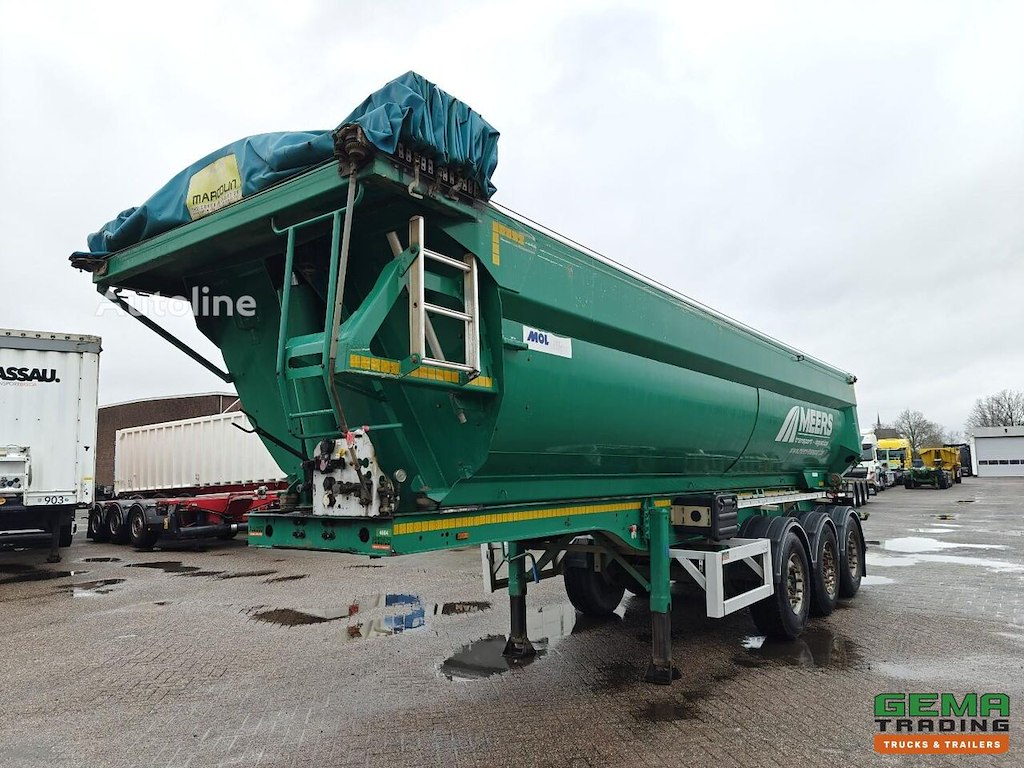 Mol KS85.27TRI.39ST 3-axle SAF - Tipper 30m³ - ALU/Steel - OKUSLIDE poluprikolica kipera