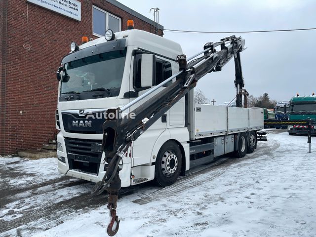 MAN TGX 26.460 kamion s ravnom platformom