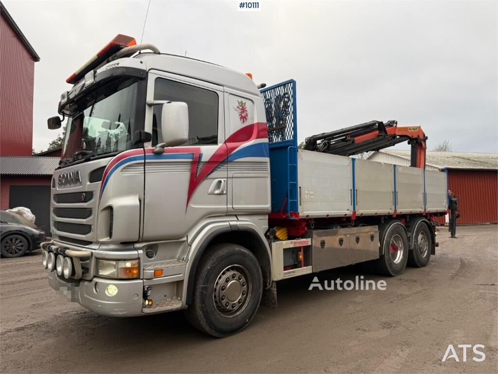 Scania G400 kamion s ravnom platformom