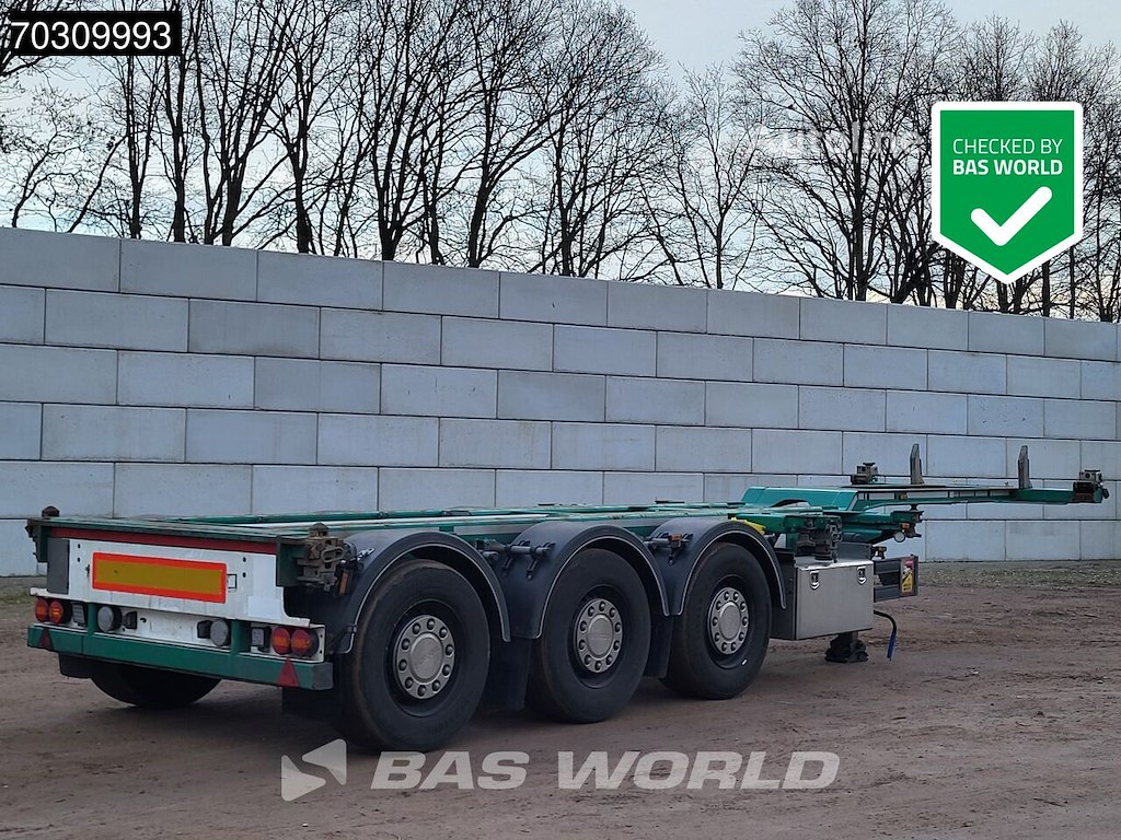 System Trailers APK 12/26 Multi'45ft Lift Axle poluprikolica za prevoz kontejnera