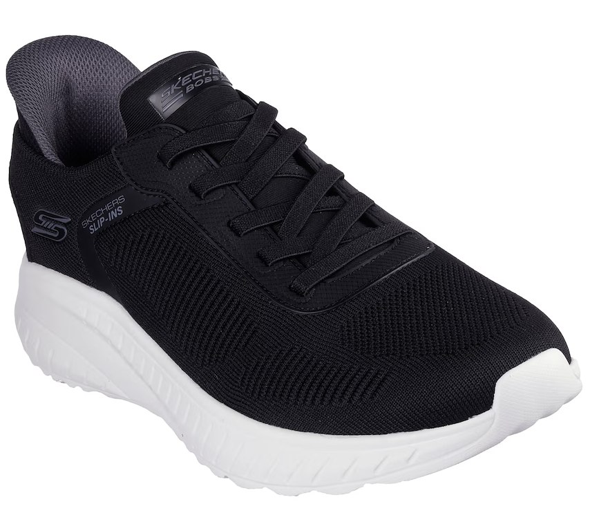 Skechers Muške patike Bob Squad Chaos - Solid Step, 118312-BLK, Crne