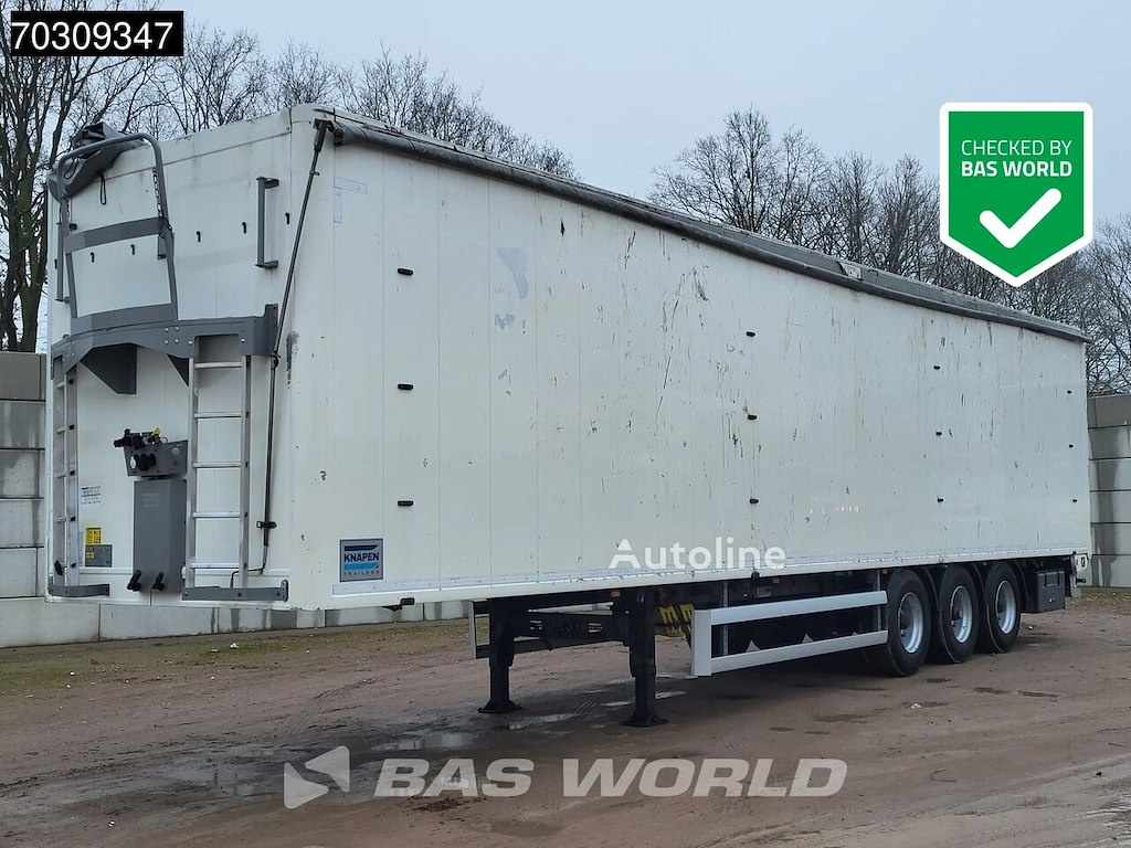 Knapen Trailers K100 Lifting Axle 92m3 10mm poluprikolica sa pokretnim podom