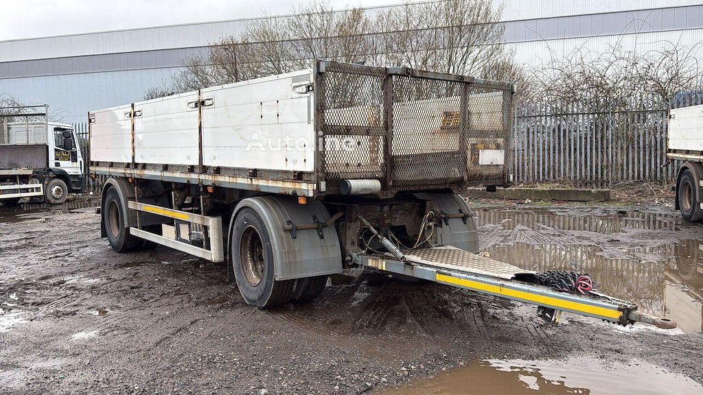 Prodaje se MTE 10P DRAWBAR DROPSIDE prikolicu sa ravnom platformom na aukciji