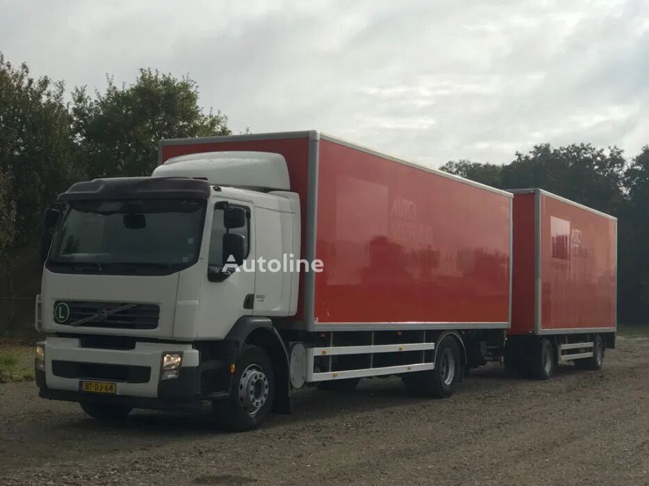 Volvo FE 320 4x2 Euro 5 Manual Koffer Bakwagen Laadklep kamion furgon + prikolica furgon