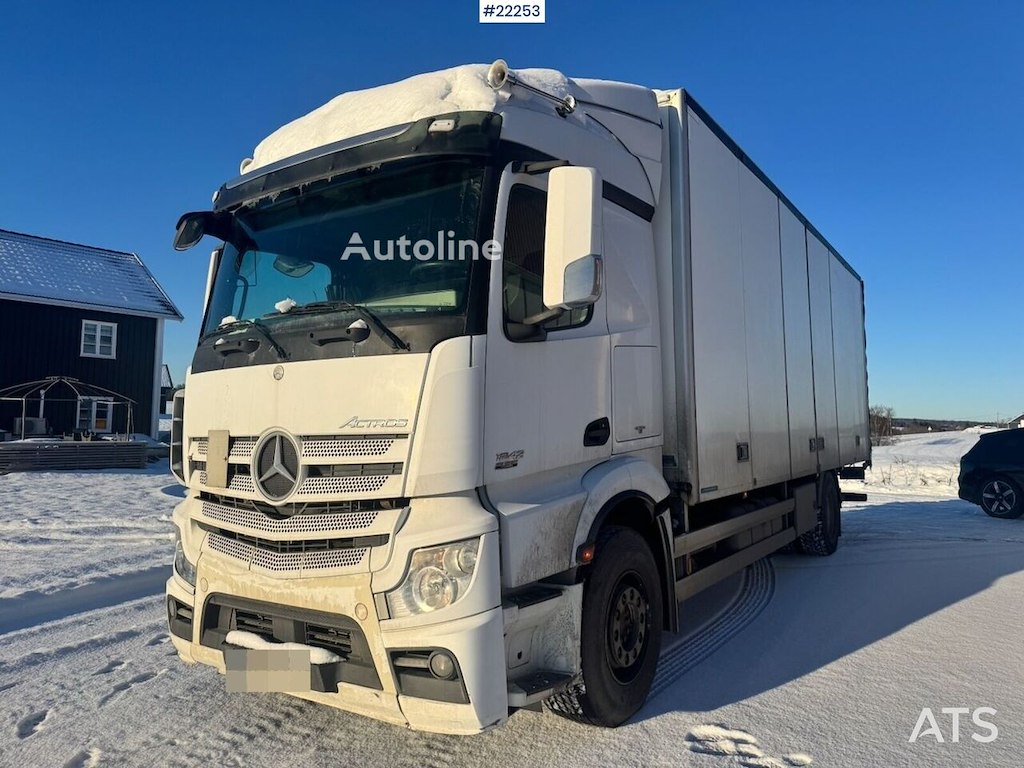 Mercedes-Benz Actros 1842 Skapbil – Full sideåpning SE VIDEO kamion furgon