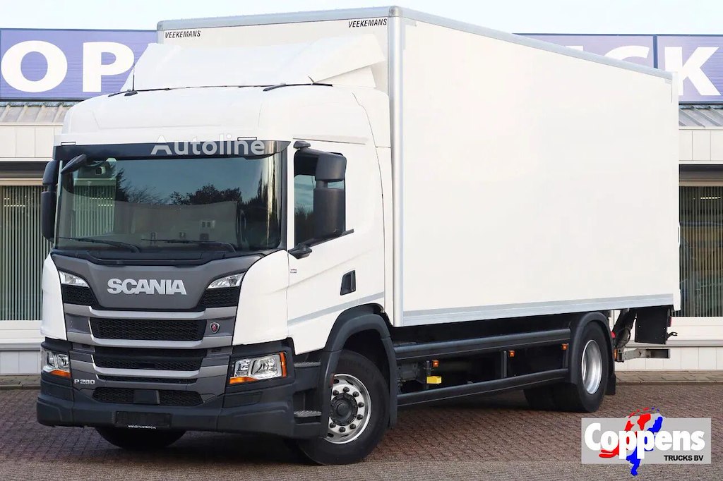 Scania P280 4x2 Bak + Dhollandia Klep 2000 KG kamion furgon