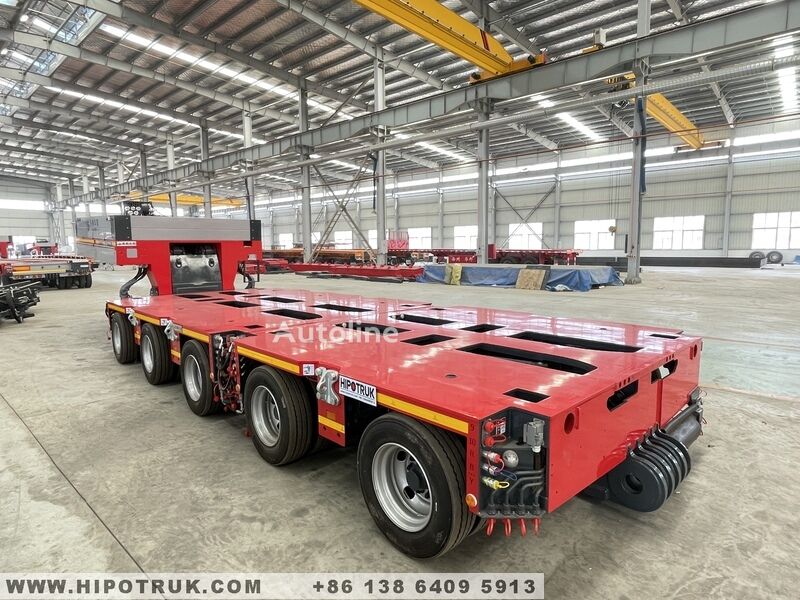 Nova China 5 Axle Hydraulic Modular Trailer for Heavy Transport, Gold modularna prikolica