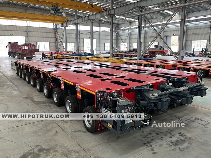 Nova 3 Axle Line Hydraulic Modular Transporter Goldhofer Compatible modularna prikolica