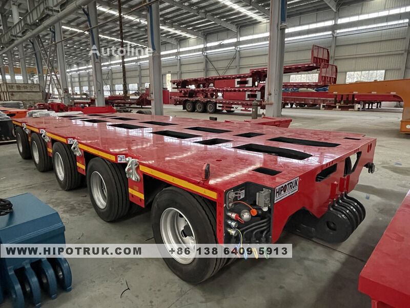Nova Hipotruk 5 Axle Line Hydraulic Modular Trailer Compatible with Goldhofer modularna prikolica