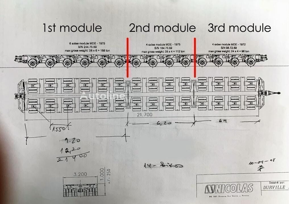 Nicolas MDE modularna prikolica