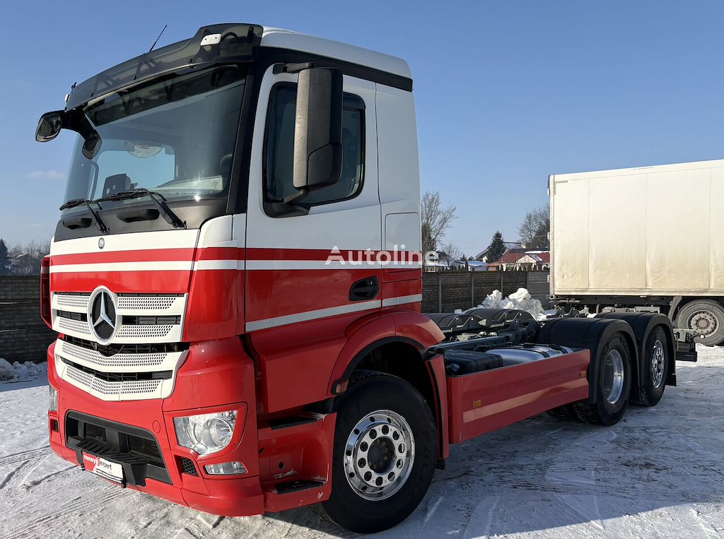 Mercedes-Benz Antos Actros 6x2 rama do zabudowy kamion šasija