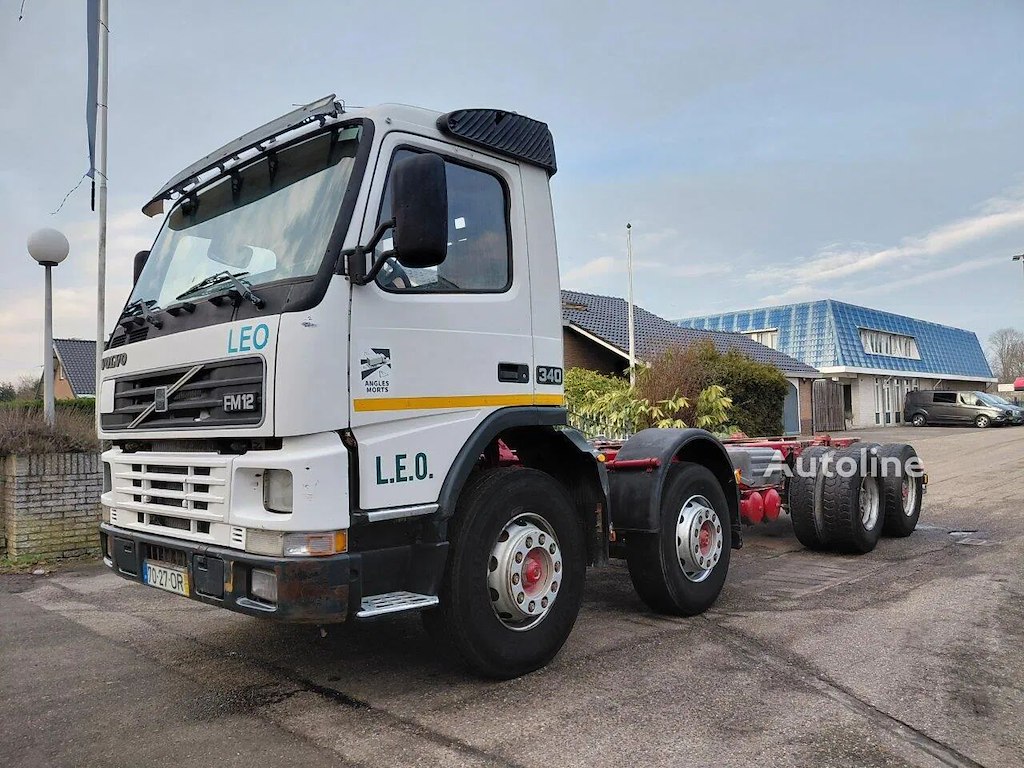 Volvo FM 12.340 8x4 chassis !! BIG AXLE !! Manual gearbox kamion šasija