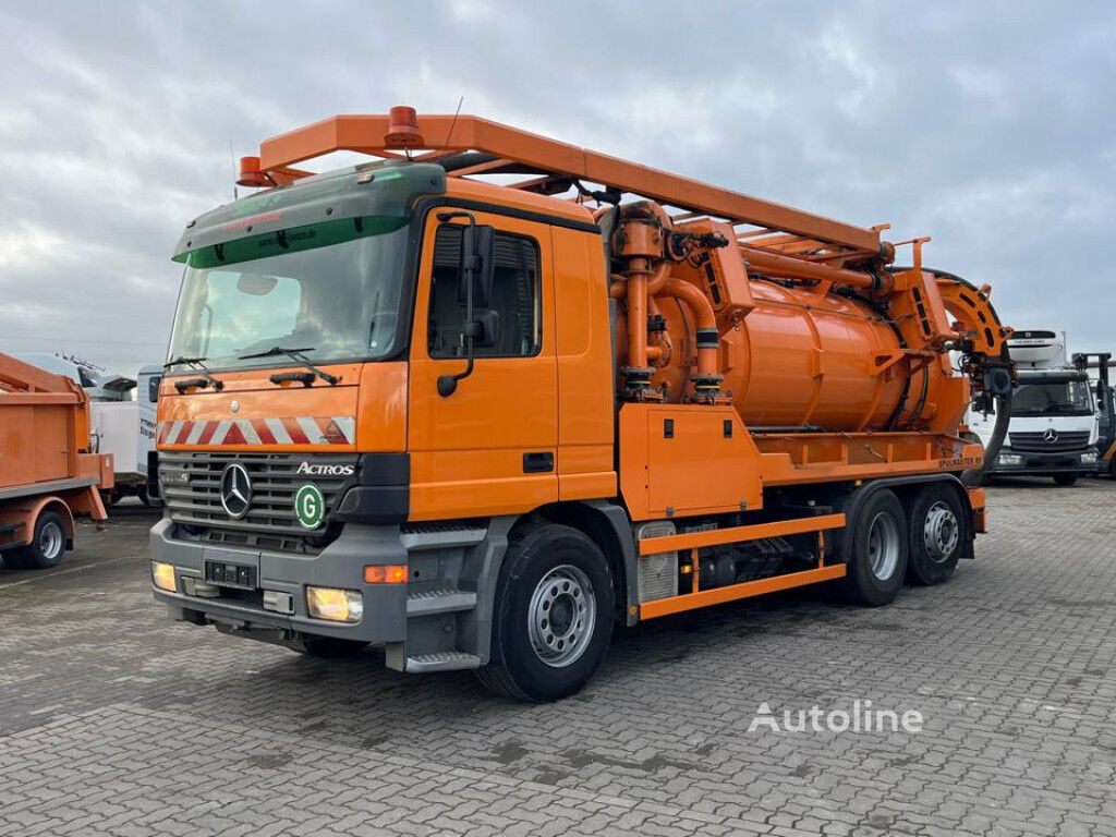 Mercedes-Benz Actros Saug + Spülwagen 2535 L vozilo za čišćenje kanalizacije