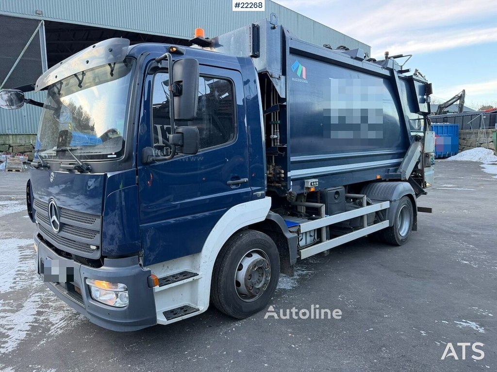 Mercedes-Benz Atego 1224 2 kammret renovasjonsbil kamion za smeće