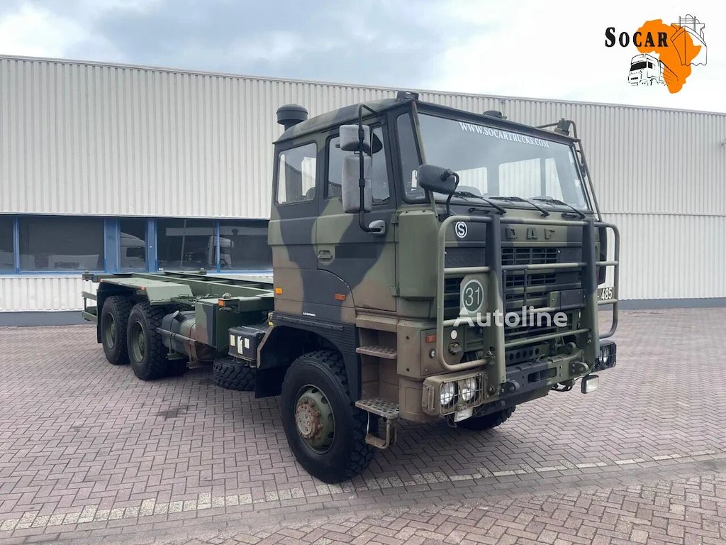 DAF 3300 ATI, 6x6 Full Steel Suspenion EX Army Truck Holland kamion šasija