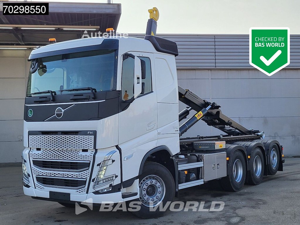 Novi Volvo FH 540 8X4 NEW! HYVA 30-62 Heavy-Duty Lift-Steering Axle VEB+ Eu kamion rol kiper