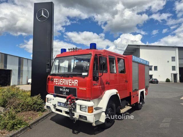 MAN 14.224 4x4 TLF 16/29 Tanklöschfahrzeug Feuerwehr vatrogasno vozilo