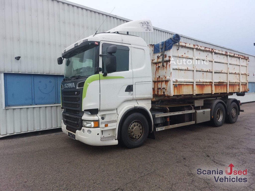 Scania R 560 LB6x2MNB Hyvalift 20.58 S Abrollkipper kamion rol kiper