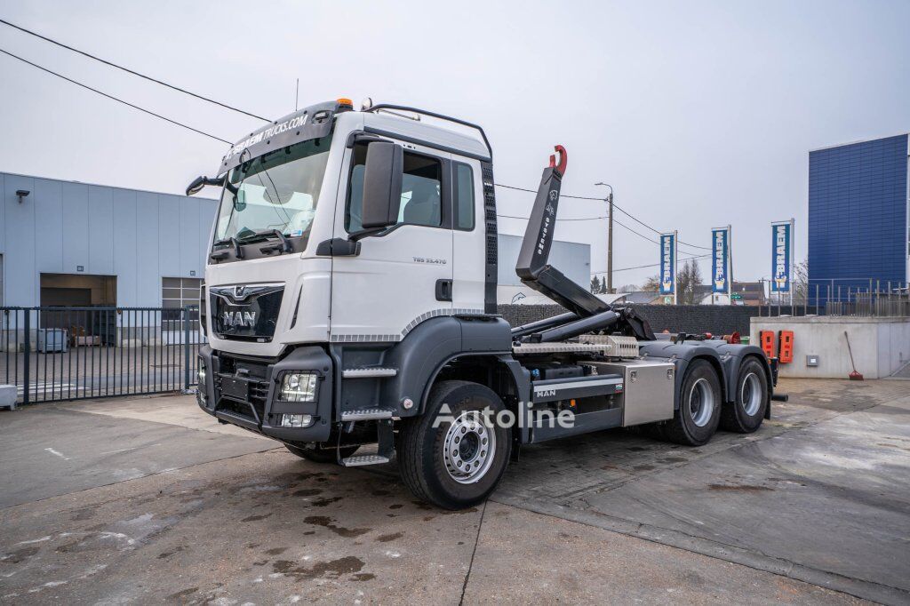 MAN TGS 33.470 BB - 6.900 km kamion rol kiper