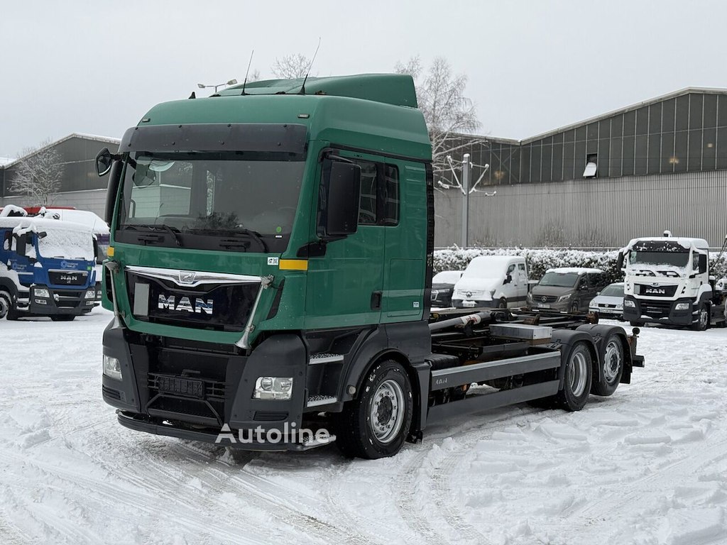 MAN TGX 26.440 6x2 EURO6 HAKOWIEC HYVA 20.60.S kamion rol kiper