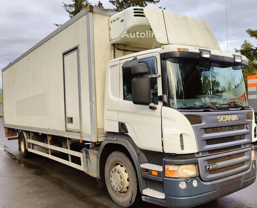 Scania P230 fridge box+ doors+ lift, thermoking kamion hladnjača