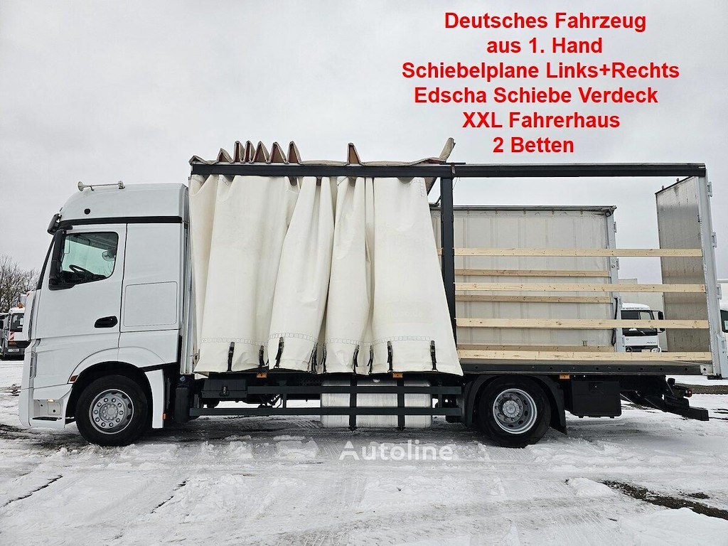 Mercedes-Benz Actros kamion sa klizna zavesa cerada