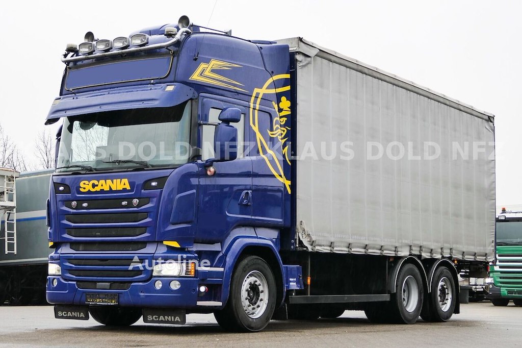 Scania R 450 Pritsche Plane Retarder Standklima LBW EU6 kamion sa klizna zavesa cerada
