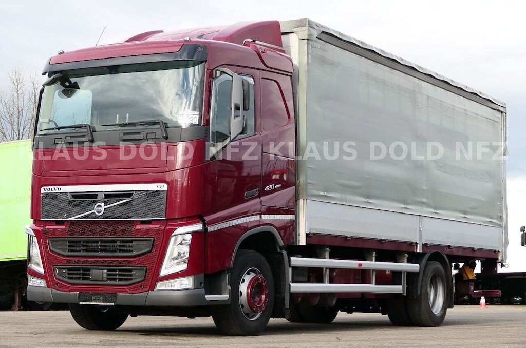 Volvo FH 420 - Curtainsider truck kamion sa klizna zavesa cerada