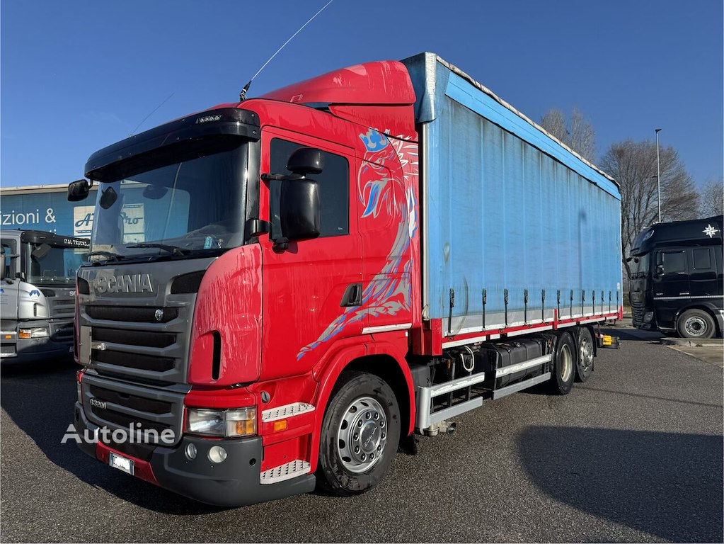 Scania G 320 kamion sa klizna zavesa cerada