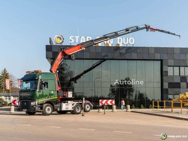 Renault T440 6x2 Fassi F485RA.2.26XEDynamic Crane tegljač