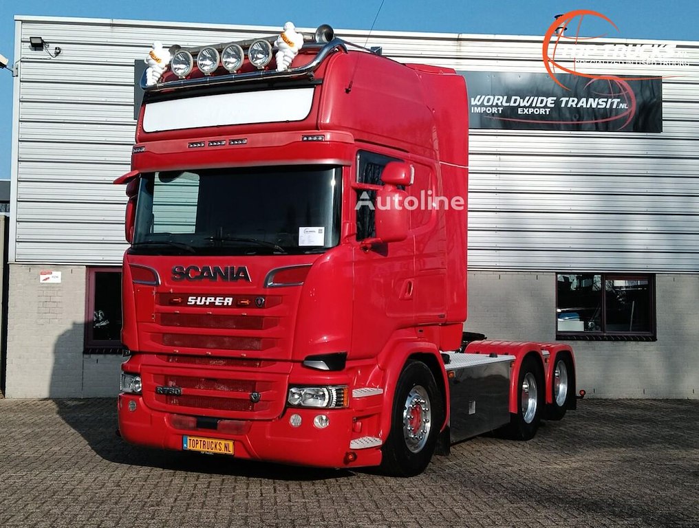 Scania R 730 6x2 - Boogie - V8 - Alcoa rims - Retarder - Euro 6 - Lift tegljač