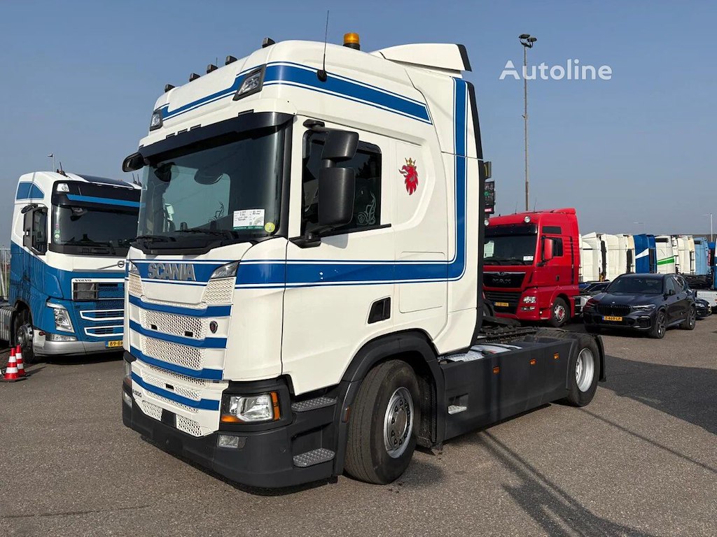 Scania R500 NGS 6X2,Retarder,2x tank,schuifschotel,King of the road,Top tegljač