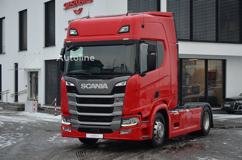 Scania R 450 / 2021r / 4 POD / KLIMA P. / FULL LED / ACC / ALUSY / 9076 tegljač