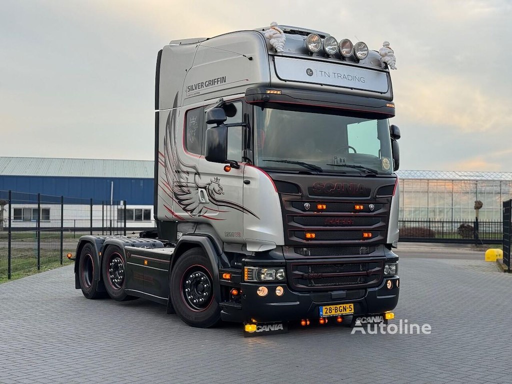 Scania R580 SILVER GRIFFIN, 045/100, FULL-AIR, RETARDER, LEATHER, 800,0 tegljač